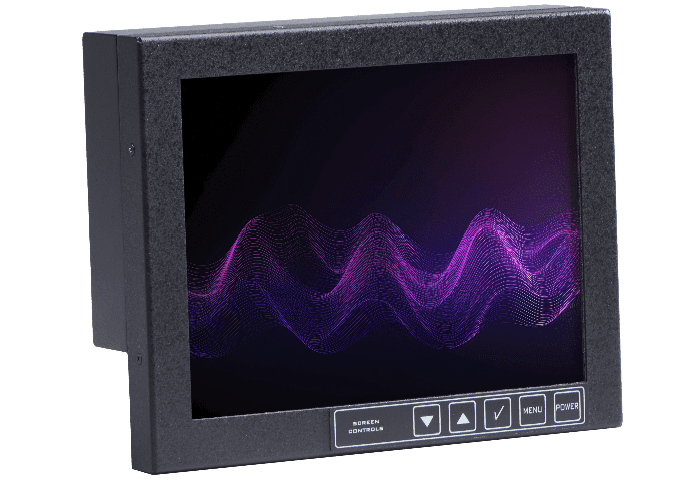 8.4" VESA Mount Industrial Flat Panel Monitor | AbraxSys